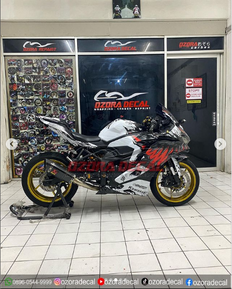 Decal Kawasaki ZX25R Anti Venom – Ozora Decal